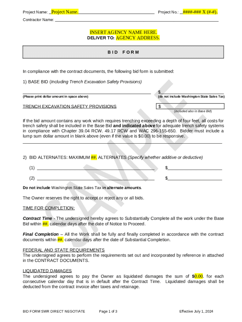Bid #02-22-23-02 Paving Related Road Reclamation ... - des wa Doc ...