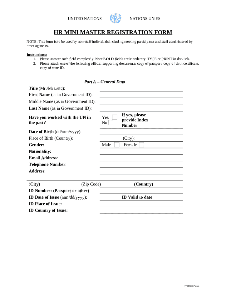 Hr Mini Master - Fill and Sign Printable Template Online Doc Template ...