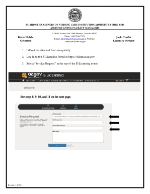 Fillable Online Name Change Request for Nursing Care Administrators Fax Email Print - pdfFiller