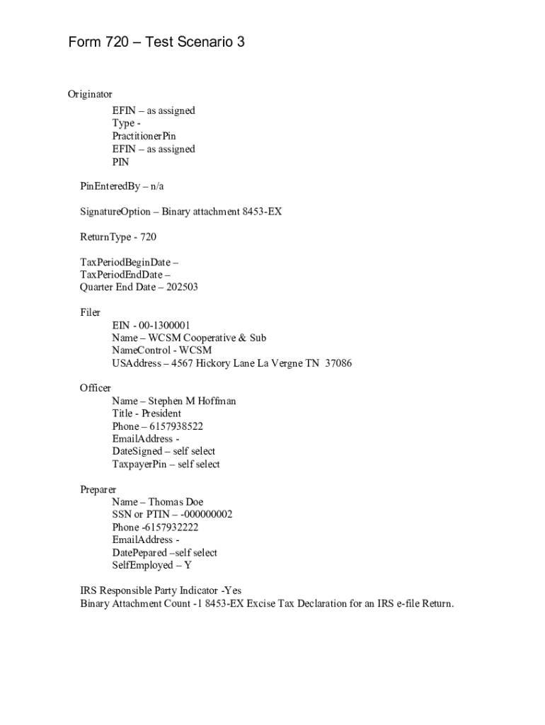 Fillable Online Form 8453-EX, Excise Tax Declaration for an IRS e-file ...