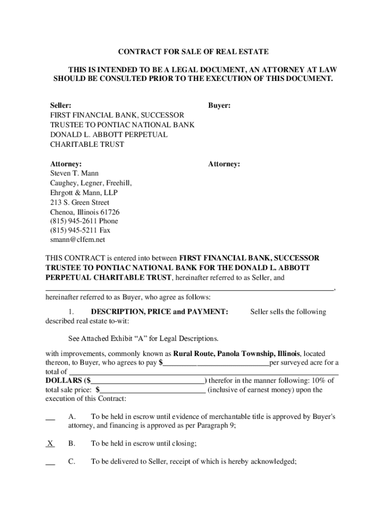 Fillable Online Real Estate Sale Agreement Fax Email Print - pdfFiller