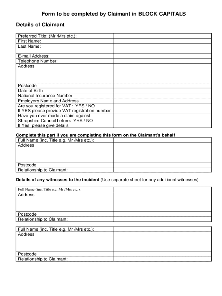 Fillable Online TRICARE Claim Form Updated To Assist in Processing ...