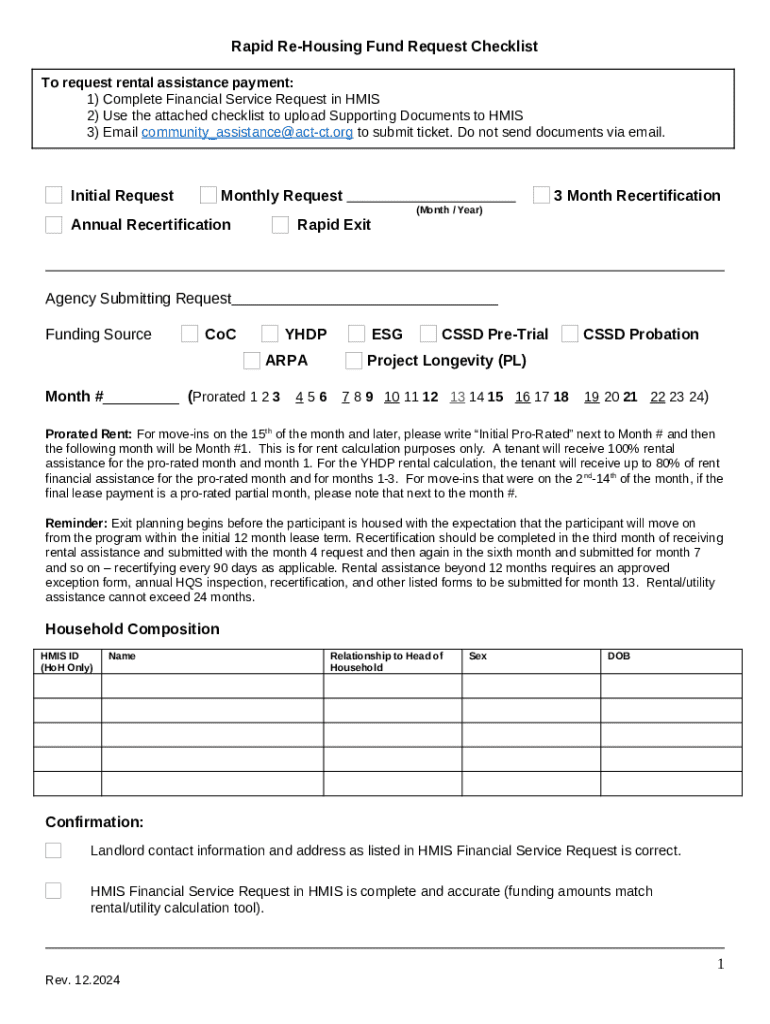 Rapid Rehousing Program Request for Proposals ... - CT.gov Doc Template ...