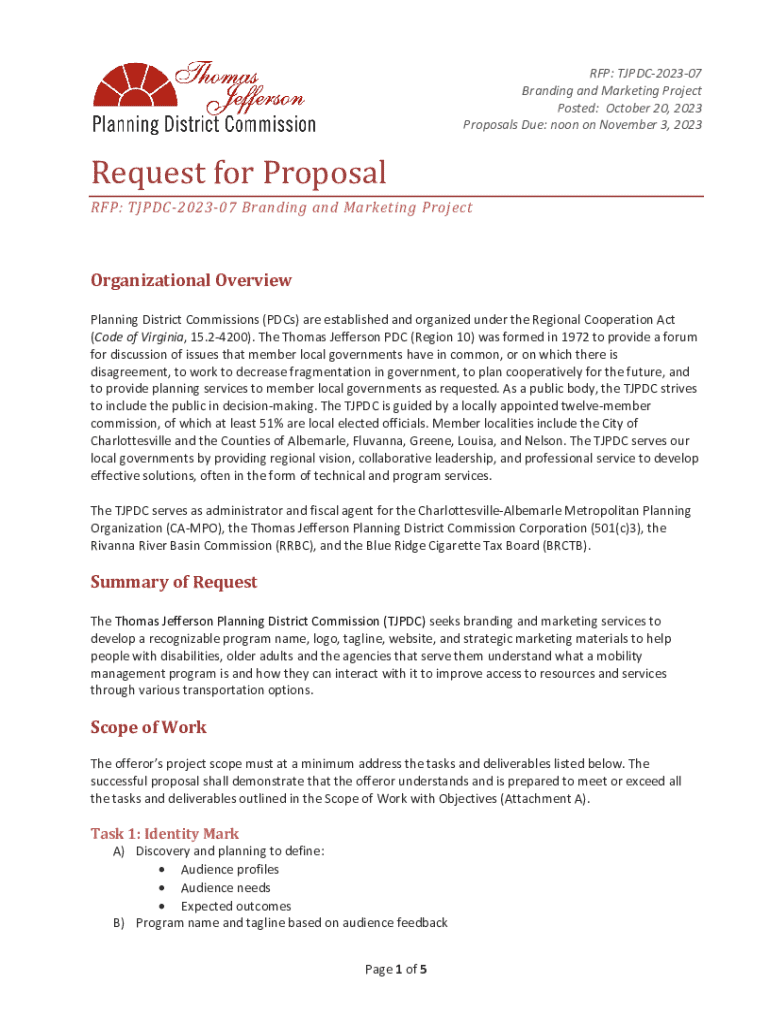 Fillable Online Response to Questions for the Request for Proposal (RFP ...