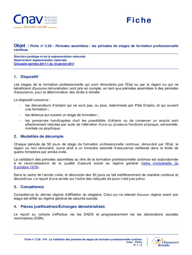 Remplissable en ligne Les fiches de la formation professionnelle Organisation et ... Fax Email ...