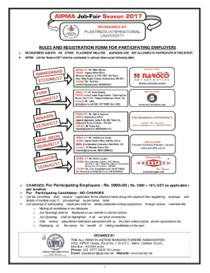 Fillable Online Rules and Registration Form for Participating Employers Fax Email Print - pdfFiller