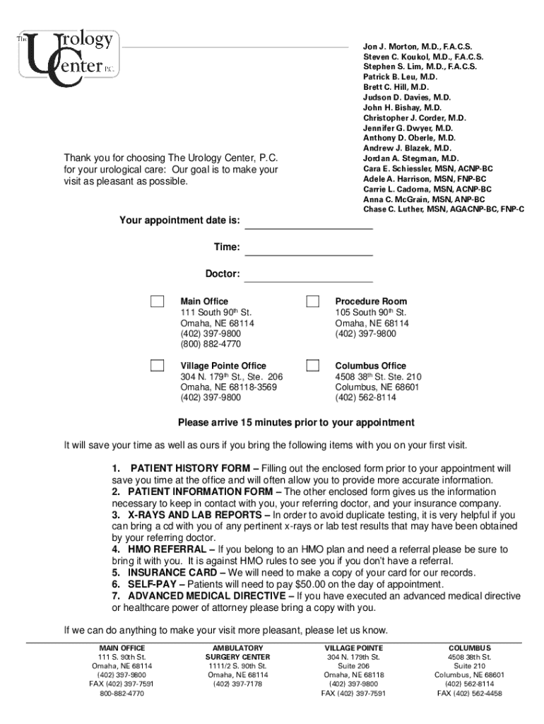 Fillable Online Patient Information and Consent for Vasectomy Fax Email ...