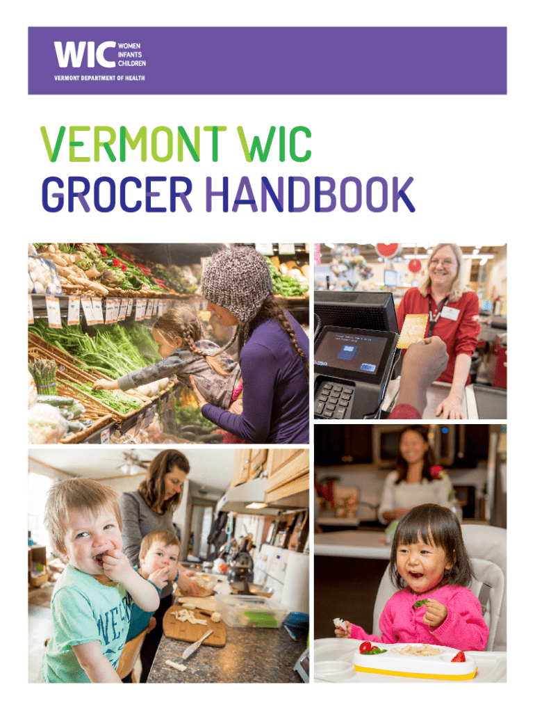 Fillable Online Vermont Wic Grocer Handbook Fax Email Print - pdfFiller