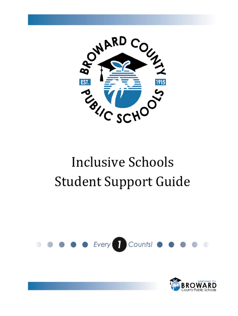 Fillable Online Student Support Guide for Inclusive Schools Fax Email ...