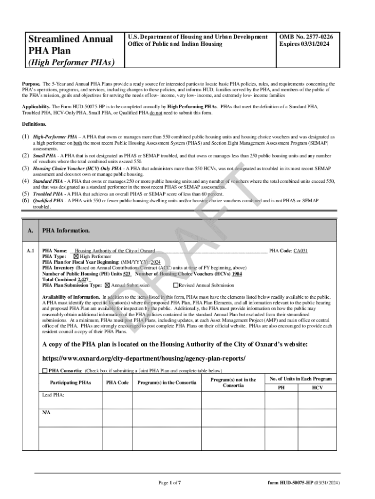 Fillable Online High Performer Pha Plan Fax Email Print - pdfFiller