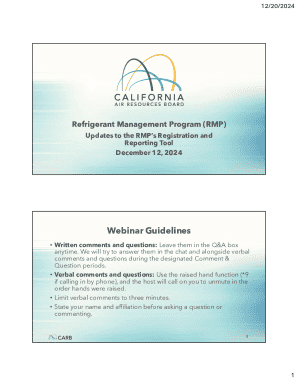 Fillable Online Updates to the Rmp’s Registration and Reporting Tool ...