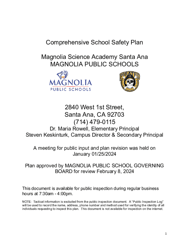 Fillable Online Why MSA? - Magnolia Science Academy-Santa Ana Fax Email ...