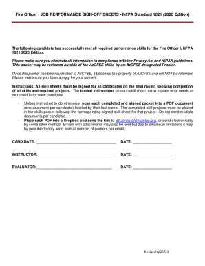 Fillable Online Nfpa Standard 1021 (2020 Edition) Fax Email Print ...
