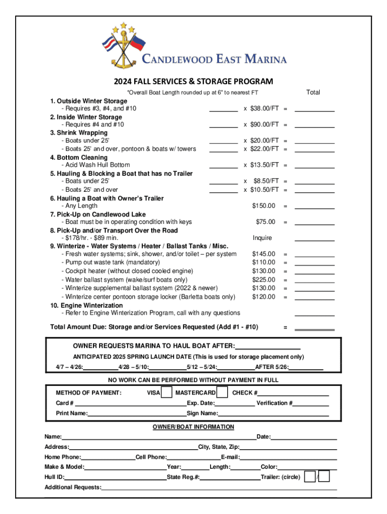 Fillable Online Candlewood East Marina: Explore Boats For Sale ...