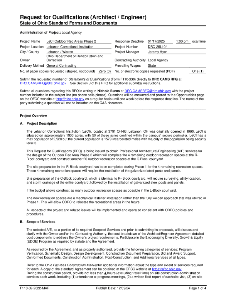 Fillable Online Qualification Statement From Any Interested ...