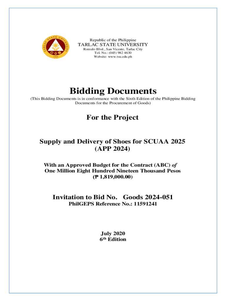 Fillable Online (This Bidding Documents is in conformance with the ...