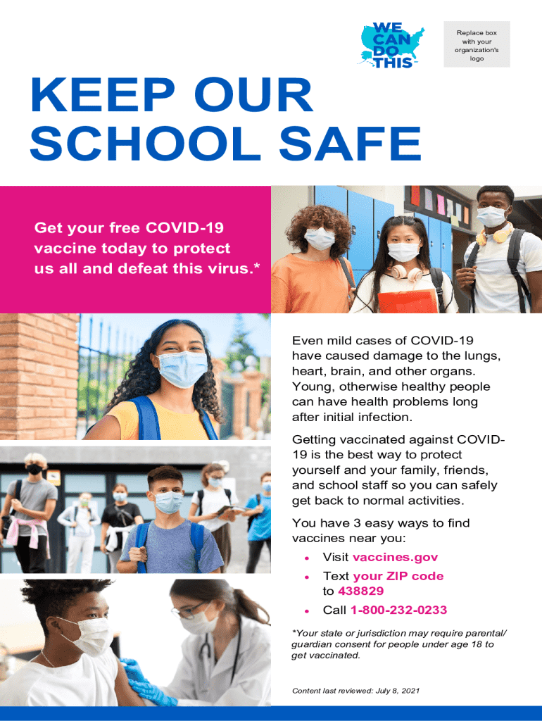 Fillable Online Keep Our School Safe Poster. Toolkit Fax Email Print ...
