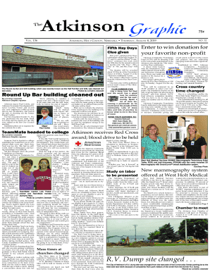 Fillable Online Atkinson Graphic Vol. 136 Fax Email Print - pdfFiller