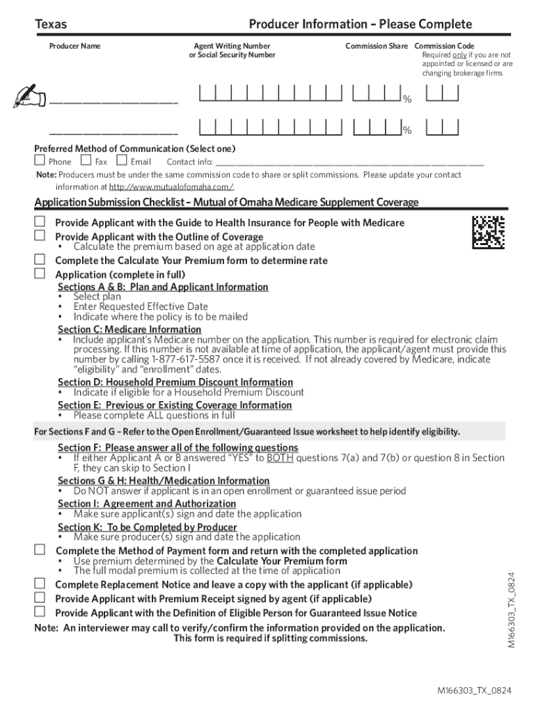 Fillable Online Texas insurance agency license: different types and ...