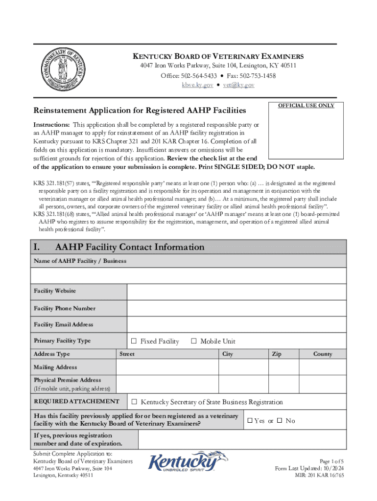 Fillable Online Reinstatement Application Fax Email Print - pdfFiller