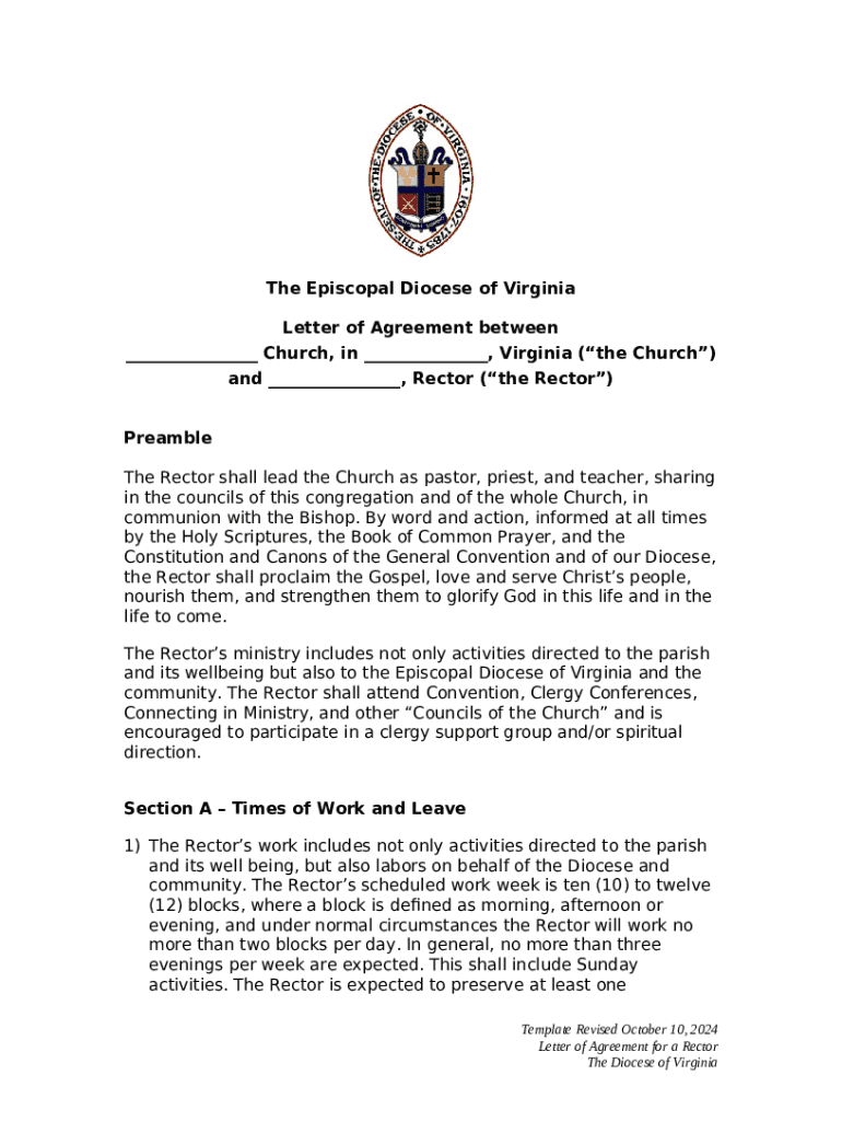 The Rector shall lead the Church as pastor, priest, and teacher, sharing in the councils of this ...