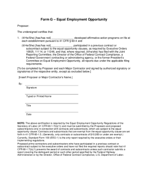 Fillable Online Equal Employment Opportunity Fax Email Print - pdfFiller