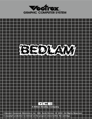 Fillable Online Bedlam Instructions and Warranty Fax Email Print ...