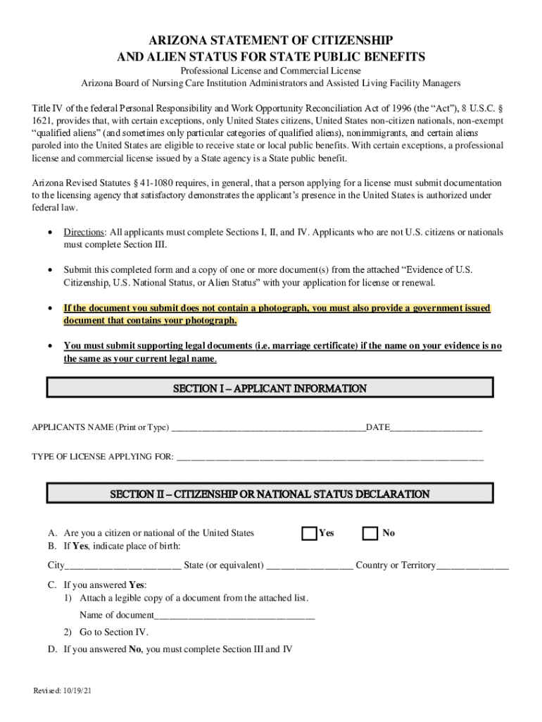 Fillable Online Citizenship and Alien Status Fax Email Print - pdfFiller