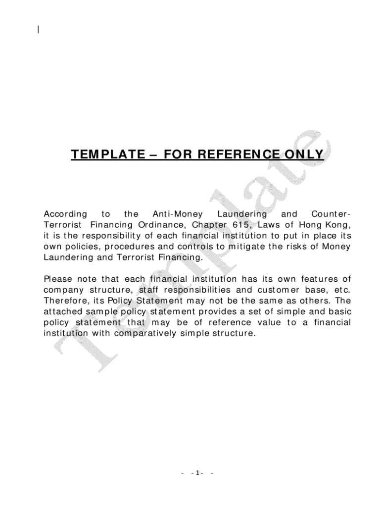 Fillable Online TEMPLATE FOR REFERENCE ONLY Fax Email Print - pdfFiller