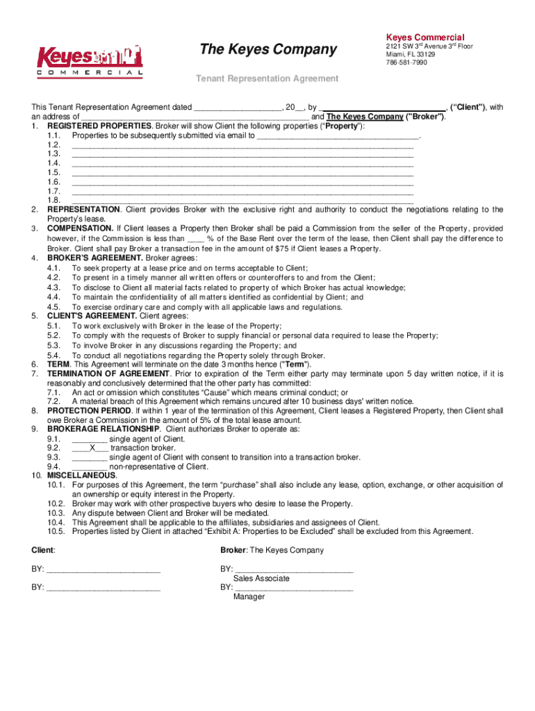 Fillable Online Keyes Commercial Fax Email Print - pdfFiller