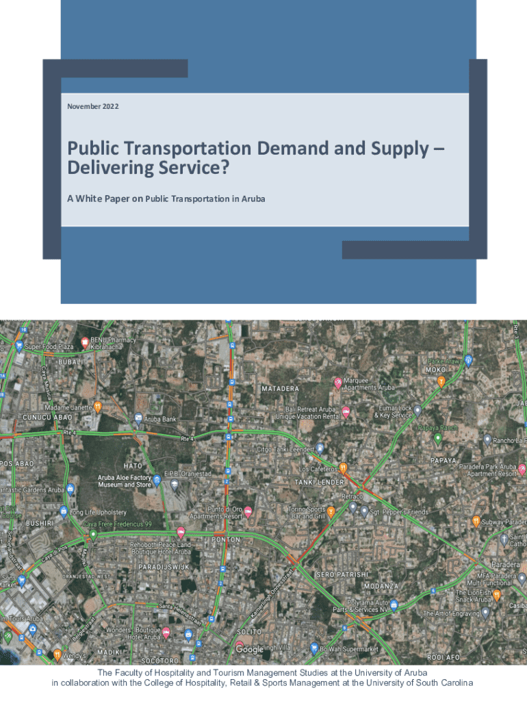 Fillable Online Public Transportation Demand and Supply Fax Email Print ...
