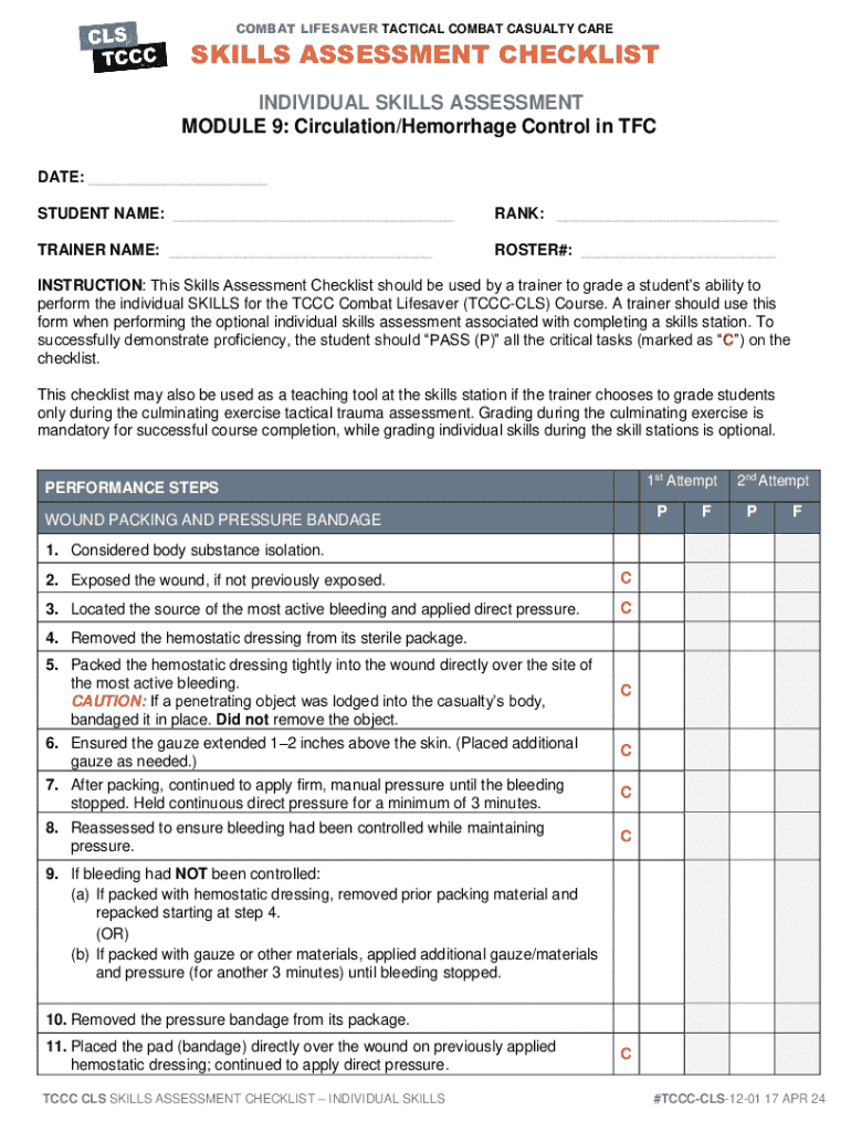 2024 Form TCCC-CLS-12-01 Fill Online, Printable, Fillable, Blank ...