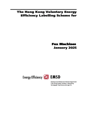 Fillable Online Hong Kong Voluntary Energy Efficiency Labelling Scheme ...