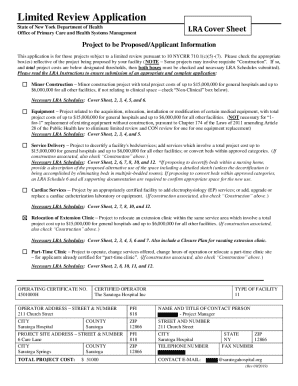Fillable Online Lra Cover Sheet Fax Email Print - pdfFiller