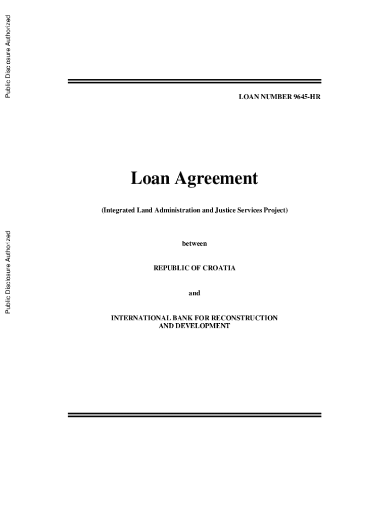 Fillable Online Loan Agreement Fax Email Print - pdfFiller