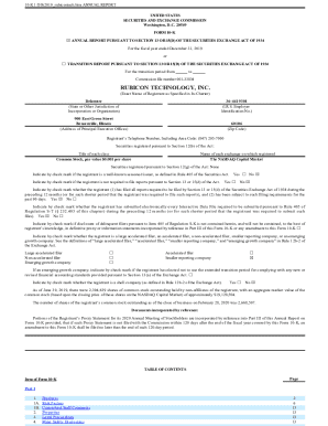 Fillable Online Annual Report for Rubicon Technology, Inc. Fax Email Print - pdfFiller
