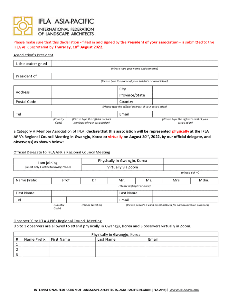 Fillable Online Please make sure that this declaration - filled in and ...