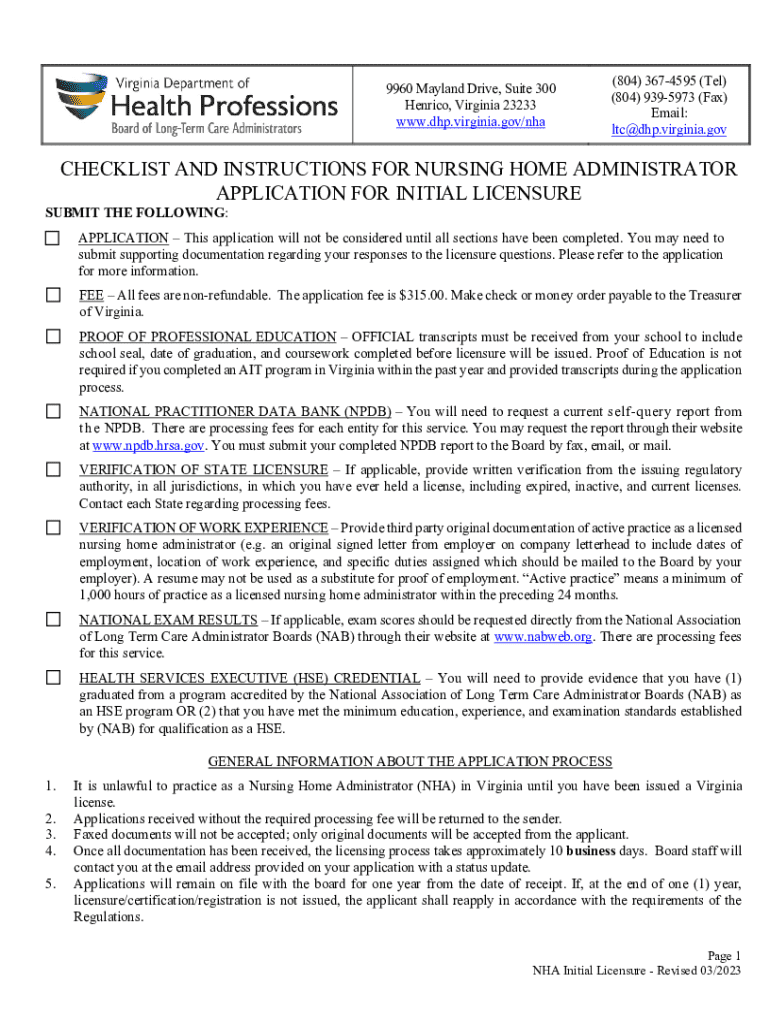 Fillable Online Vol. 39 Iss. 11 (Forms) 18VAC95-20, Regulations ...