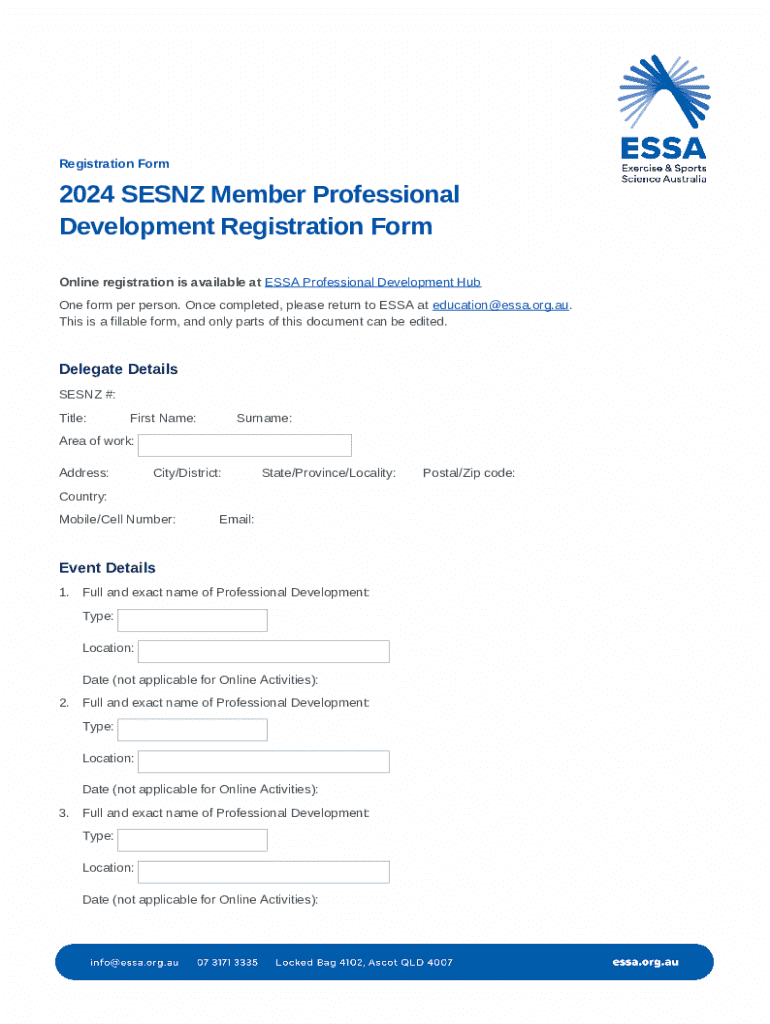 Registration Doc Template | pdfFiller