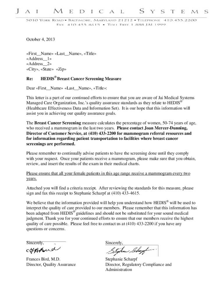 Fillable Online 17 Letter - BCS 13.doc Fax Email Print - pdfFiller