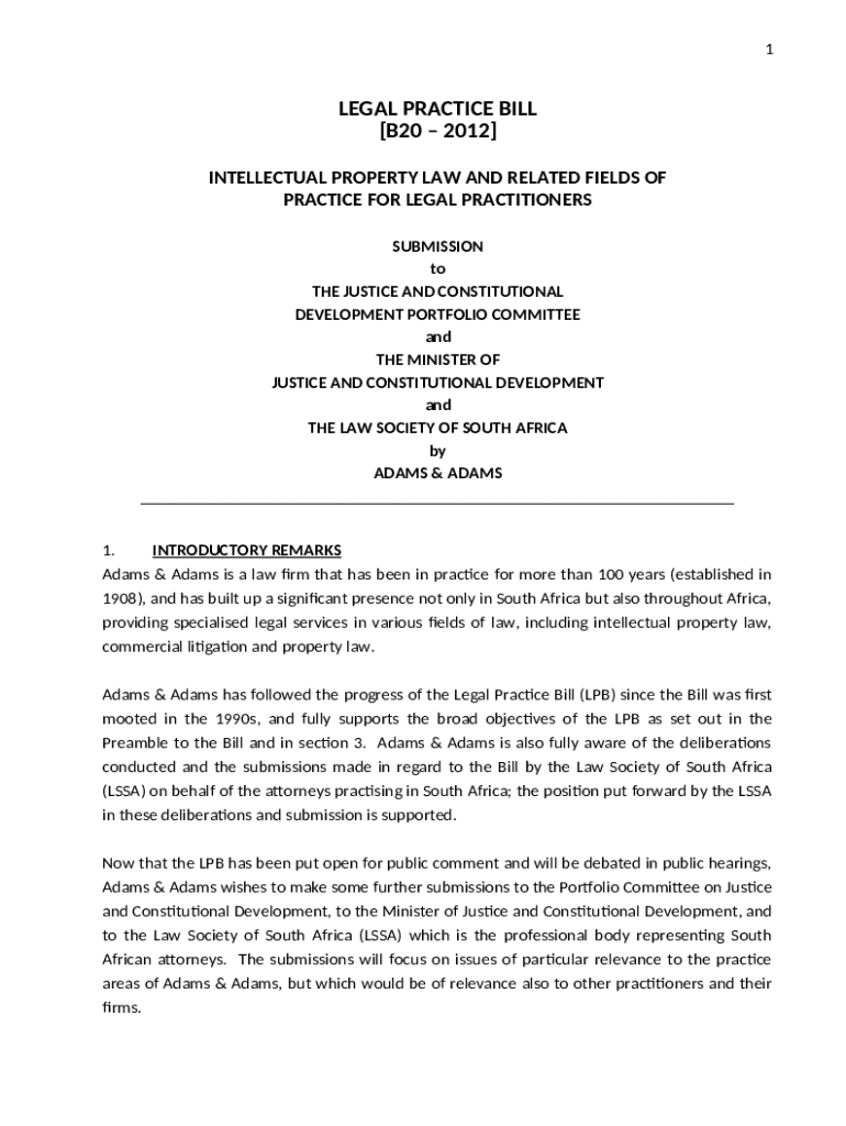 Legal Practice Bill - pmg org Doc Template | pdfFiller