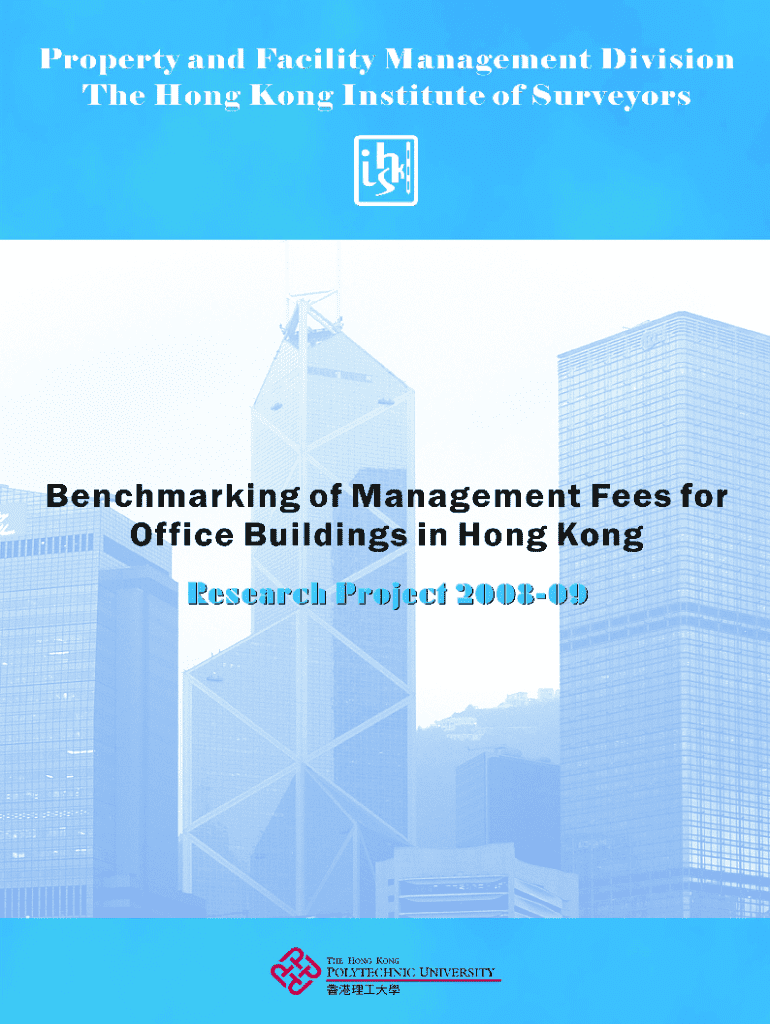 Fillable Online Benchmarking of Management Fees for Office Buildings in ...