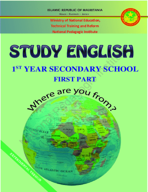 Fillable Online 1st Year Secondary School Curriculum Fax Email Print ...