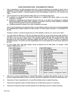 Fillable Online Notes and Instructions - Supplementary Form (s3) Fax ...
