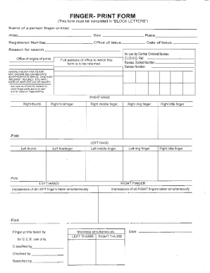 Fillable Online Fingerprint Submission Form Fax Email Print - pdfFiller