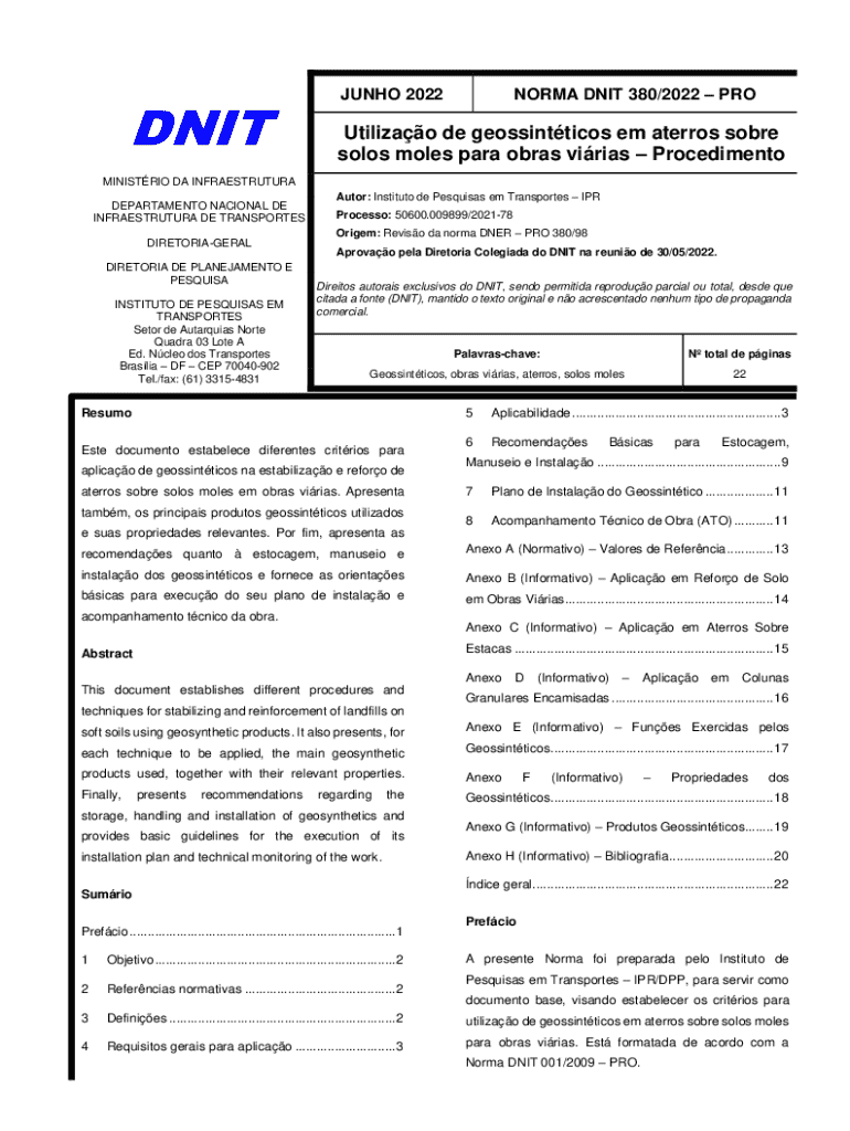 Fillable Online Utilização De Geossintéticos Em Aterros Sobre Solos ...