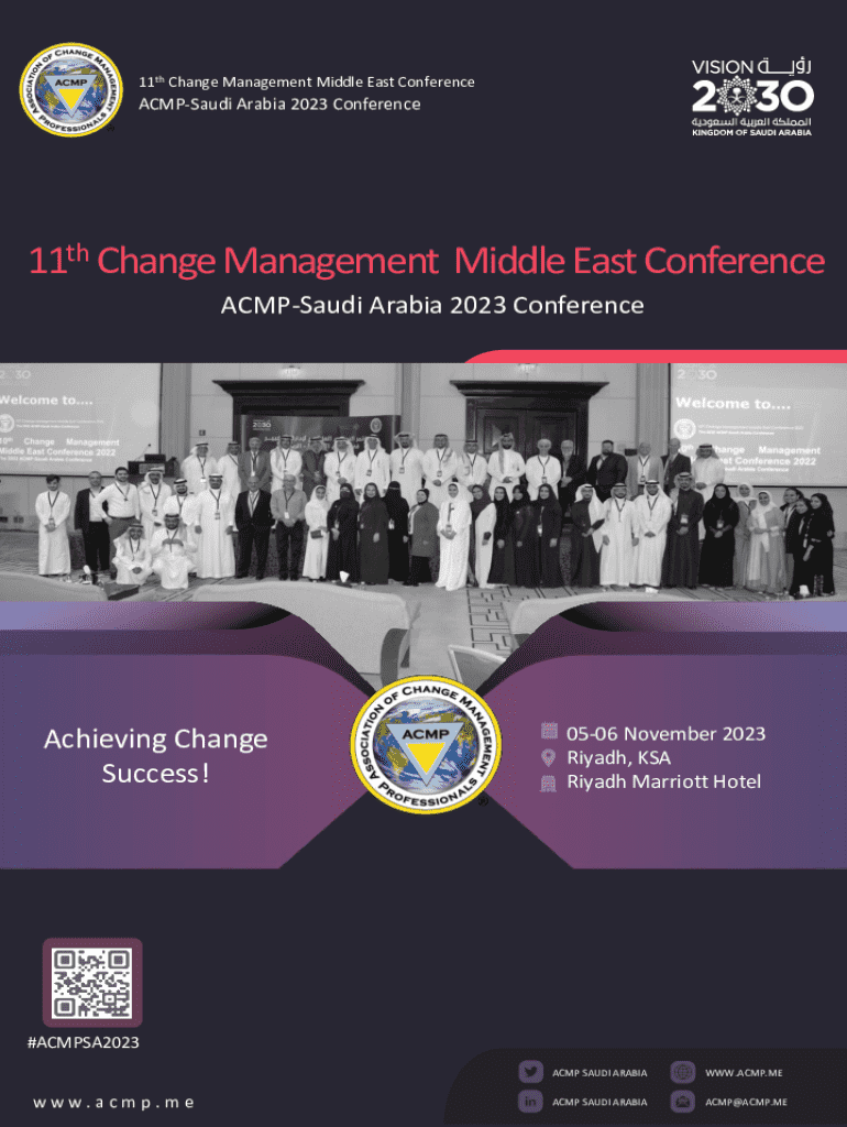 Fillable Online Acmp-saudi Arabia 2023 Conference Fax Email Print - pdfFiller