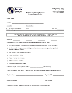 Fillable Online Group 1 Support Surface Fax Email Print - pdfFiller