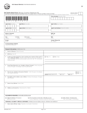 Fillable Online Pa Travel Claim Form Fax Email Print - pdfFiller