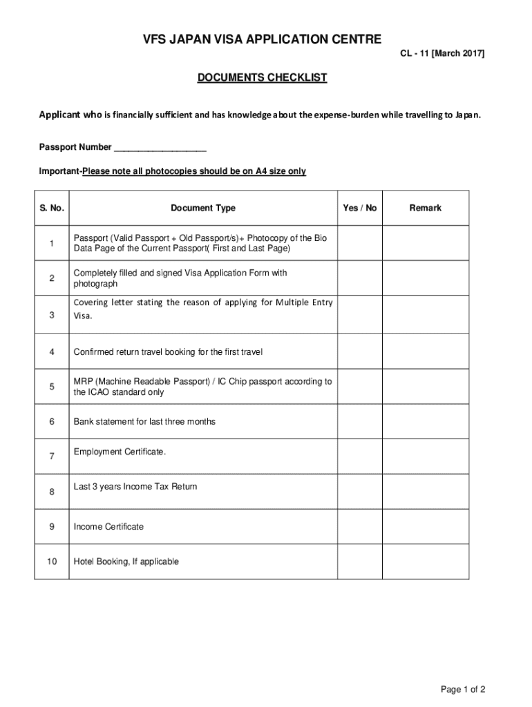Fillable Online Documents Checklist Fax Email Print - pdfFiller